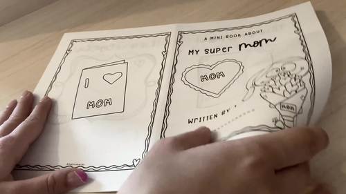 Mother's Day Mini Book by EnglishLab by Des | TPT