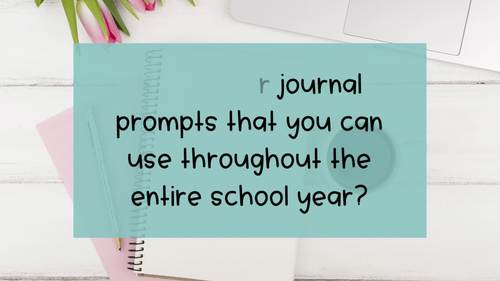125 Journal writing prompts - Writing Center, Morning work, Early finishers