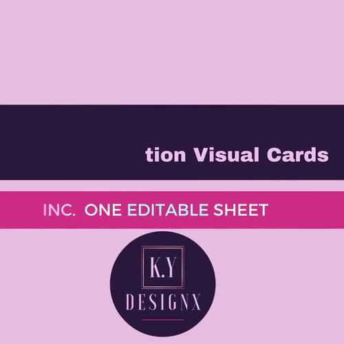 202 Communication Cards for non-verbal / Selective Mutism by kirsty Yiu