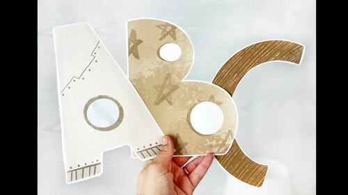 Space & Astronauts Alphabet Bulletin Board Titles / Classroom Decor ...