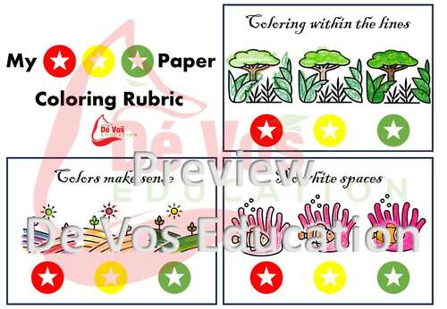 Artistic Mastery Rubrics Bundle for Creative Assessment by De Vos Education