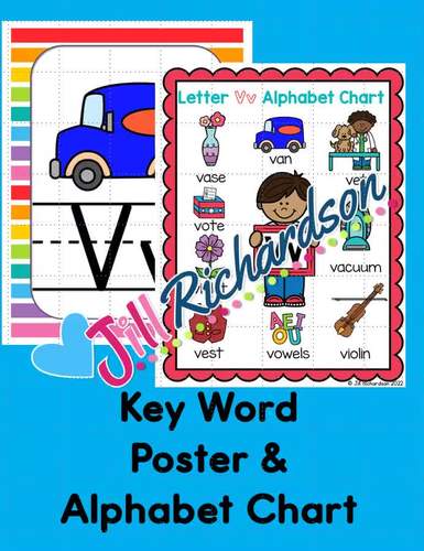 Alphabet Letter V The Science of Reading Preschool Kindergarten 1st ESL ...