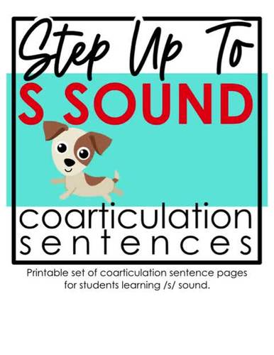 S Sound Sentences with Coarticulation | Speech Therapy | Articulation