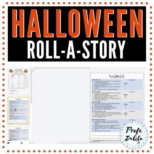 Halloween Writing Activity for Spanish Class by Profe Zulita | TpT