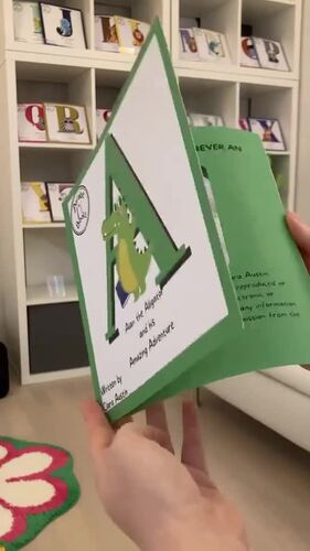 Aa Alan the Alligator Phoneme Phonics Book by Alfabe Books | TPT