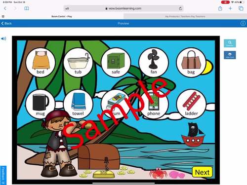 Language BOOM Card Deck: A Pirate's Life for Me Functions | TPT