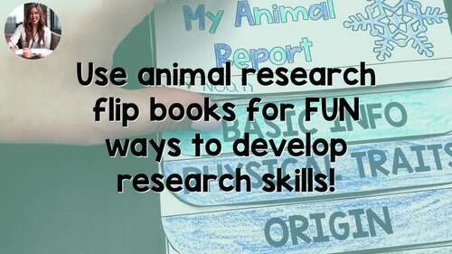 Arctic Animal Research Flip Books - 24 Polar Animals Included | TPT