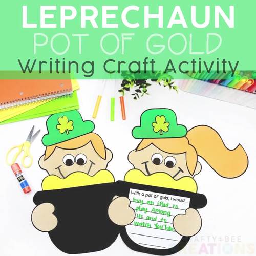 How to Catch a Leprechaun Craft Pot of Gold St Patricks Day Writing ...