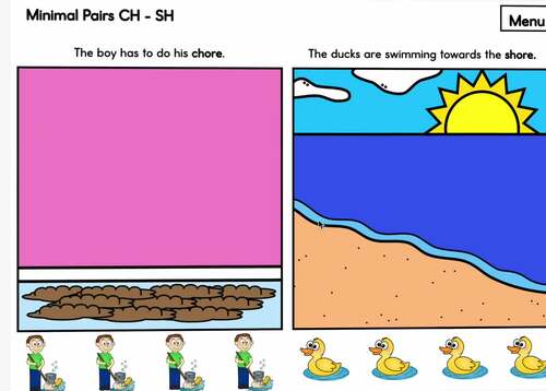 CH - SH and SH - CH Minimal Pairs for Deaffrication and Affrication