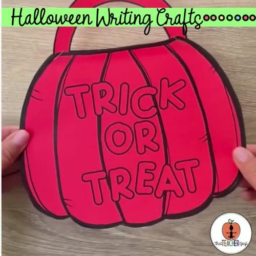 Halloween Themed Writing Crafts | Creative Writing & Read Aloud Response