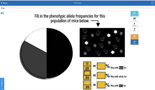 Evolution of Populations Boom Cards - Digital Interactive Task Cards Pt.2
