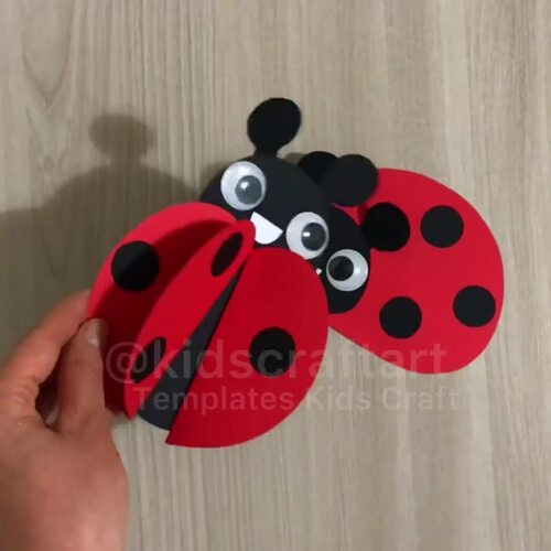 Ladybug Craft Spring Summer Insect Bug Animal Bulletin Door Decor ...