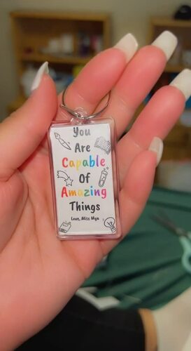 Student Keychains (Customizable) by Mya Victoria | TPT