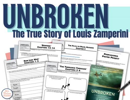 Unbroken Complete Study Unit by Mrs Nelson Teaches | TPT