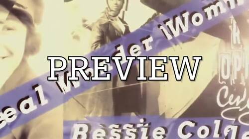 Bessie Coleman Reading Comprehension Activities with Rap Song | TPT