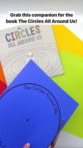 Circles All Around Us Book Activity - Social Emotional Learning Lesson