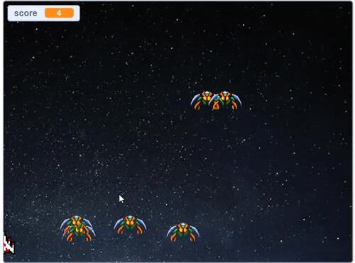 Galaga Shooter Game in Scratch – Fun Coding / Programming Task Grades 7-11