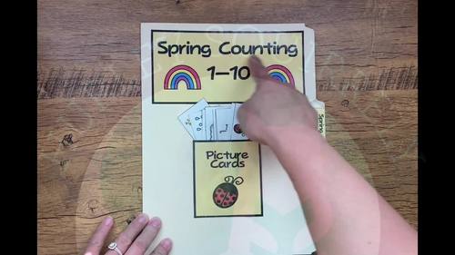 Counting 1-20 File Folders BUNDLE for Pre-K and Kindergarten Math Centers