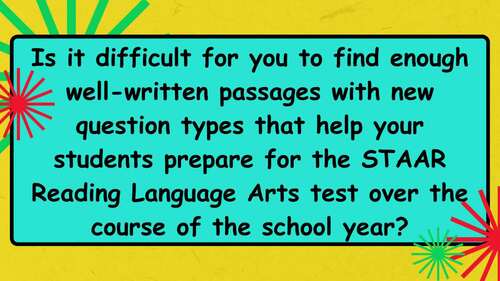 Reading Warm-ups - STAAR - Gde.4 - Set C w/New STAAR Reading & Writing ...