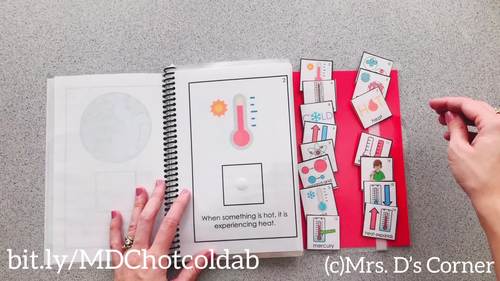 Hot and Cold Adapted Books [Level 1 and 2] | All About Hot and Cold