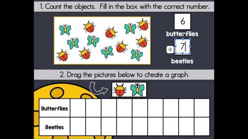 Collecting and Analyzing Data in Picture Graphs 1st Grade Games, Activities