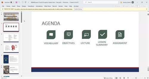 BBB4M INTERENATIONAL BUSINESS- Marketing - Logistics and supply chain ...