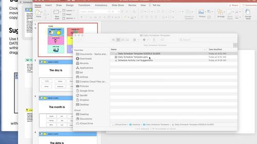 Virtual Daily Schedule Template by The Autism Helper | TPT