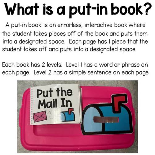 The Leaf Pile - a Put-In book by Take a Bite | TPT