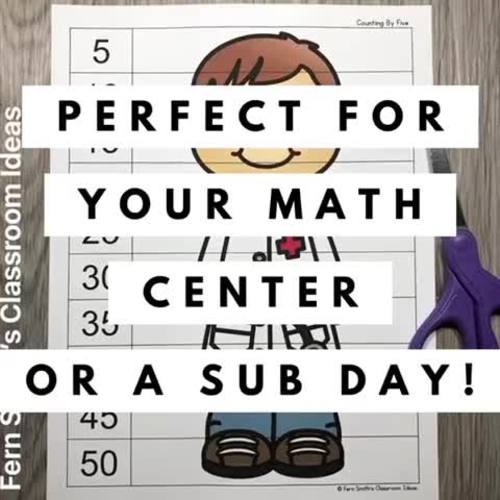 Number Puzzles | Numbers 1 - 20 | Counting On Big Bundle | TPT