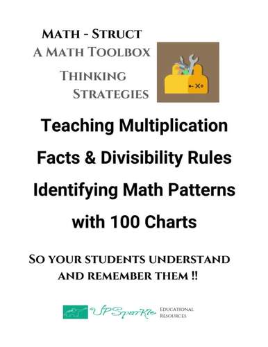 Divisibility Rules / Multiplication Facts with 100 Charts | TPT