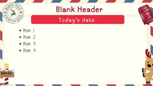 Editable| Holiday| Winter| Daily Agendas Slides| Google Classroom