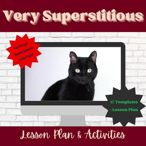 Very Superstitious by HoneyBearMaestra | TPT