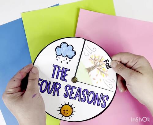 The Four Seasons Activities- Weather, Four Seasons Worksheets Four ...