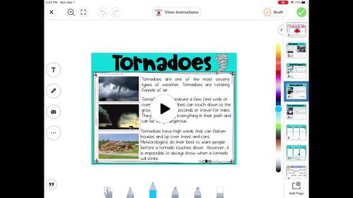 End of the Year Countdown Activities, Weather Day & Craft, Severe ...