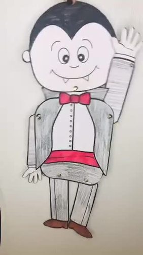 Manualidad de Halloween | Build your Monster craft in Spanish by Ms Herraiz