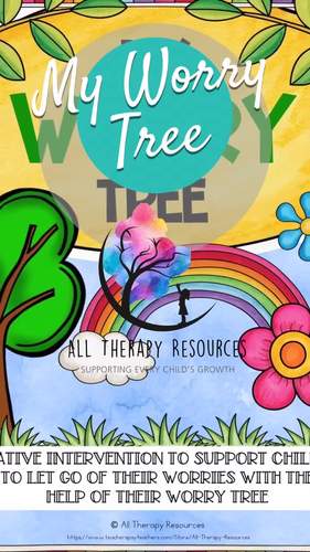 MY WORRY TREE - Managing Anxiety Worksheets Anxiety Coping Skills Test ...
