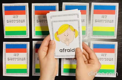 Identifying Emotions Feelings Memory Game Matching Cards | TPT