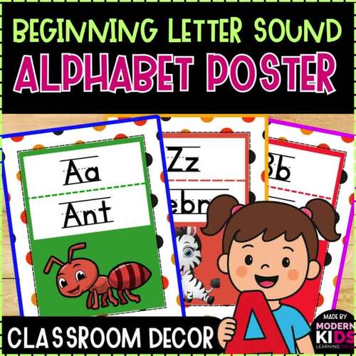 Beginning Letter Sound to Picture Recognition Worksheets for Kindergarten