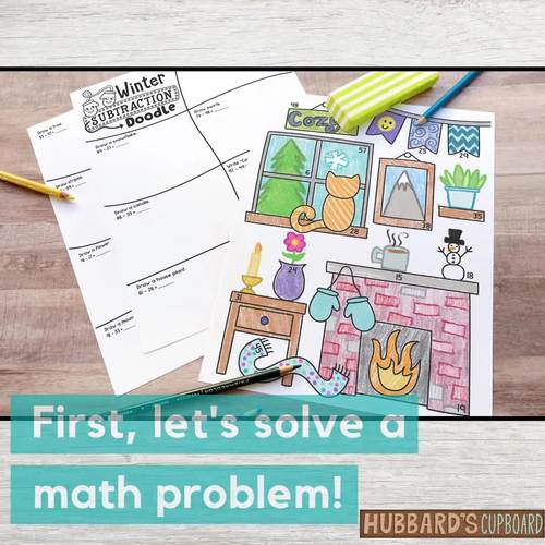 Winter Math - Up to 3-Digit Subtraction With & W/out Regrouping ...