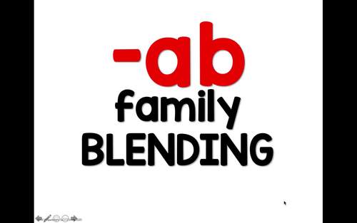 Blending CVC Words | Short Vowel Word Family BUNDLE | Science of Reading