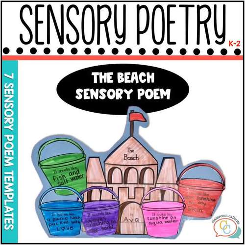 Sensory Poem Writing | Sensory Poetry Writing Crafts | TPT