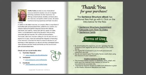 Common Sents: Making Sense of Sentence Structure by The Craftie Techie