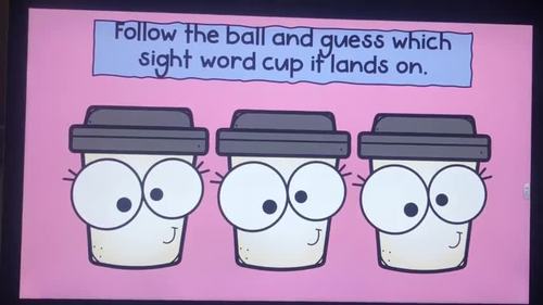 Fry 1-25 Sight Word Cup Game by Rooted in Resource | TpT