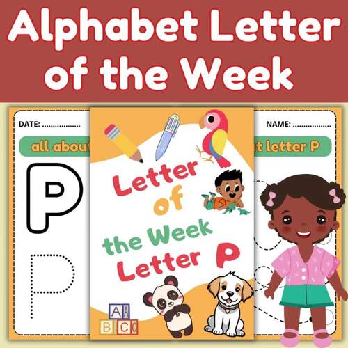 Alphabet Letter of the Week Worksheets -Games, Letter of the Week ...
