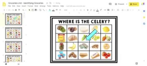 Life Skills - Grocery Shopping - Vocabulary - GOOGLE - Special ...