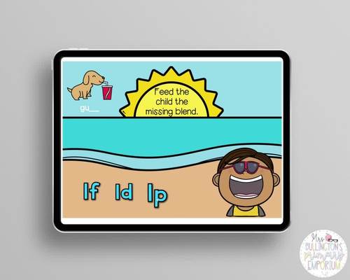 Final Blends Phonics Activity L Blends Boom Cards | TpT