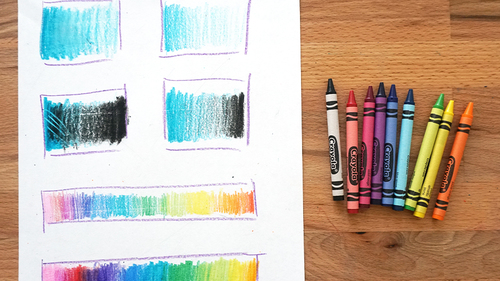 how to color with crayons better