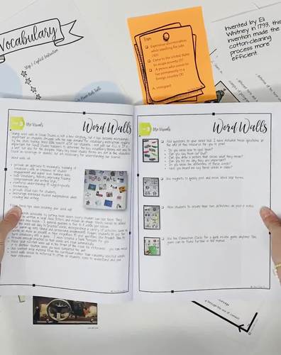 Vocabulary Instruction in Social Studies Online Professional Development