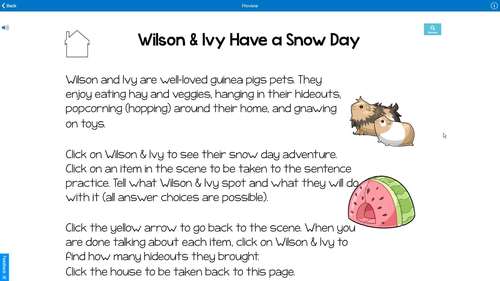 Winter Interactive Book Boom Cards™️ for Speech Therapy | Snow Day Theme
