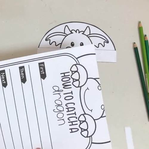 How To Catch A Dragon | Book Companion & Procedural Writing | STEM